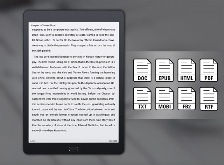 Android E-Ink ePaper Notebook with Digital Pen (KloudNote S 10.1 ...