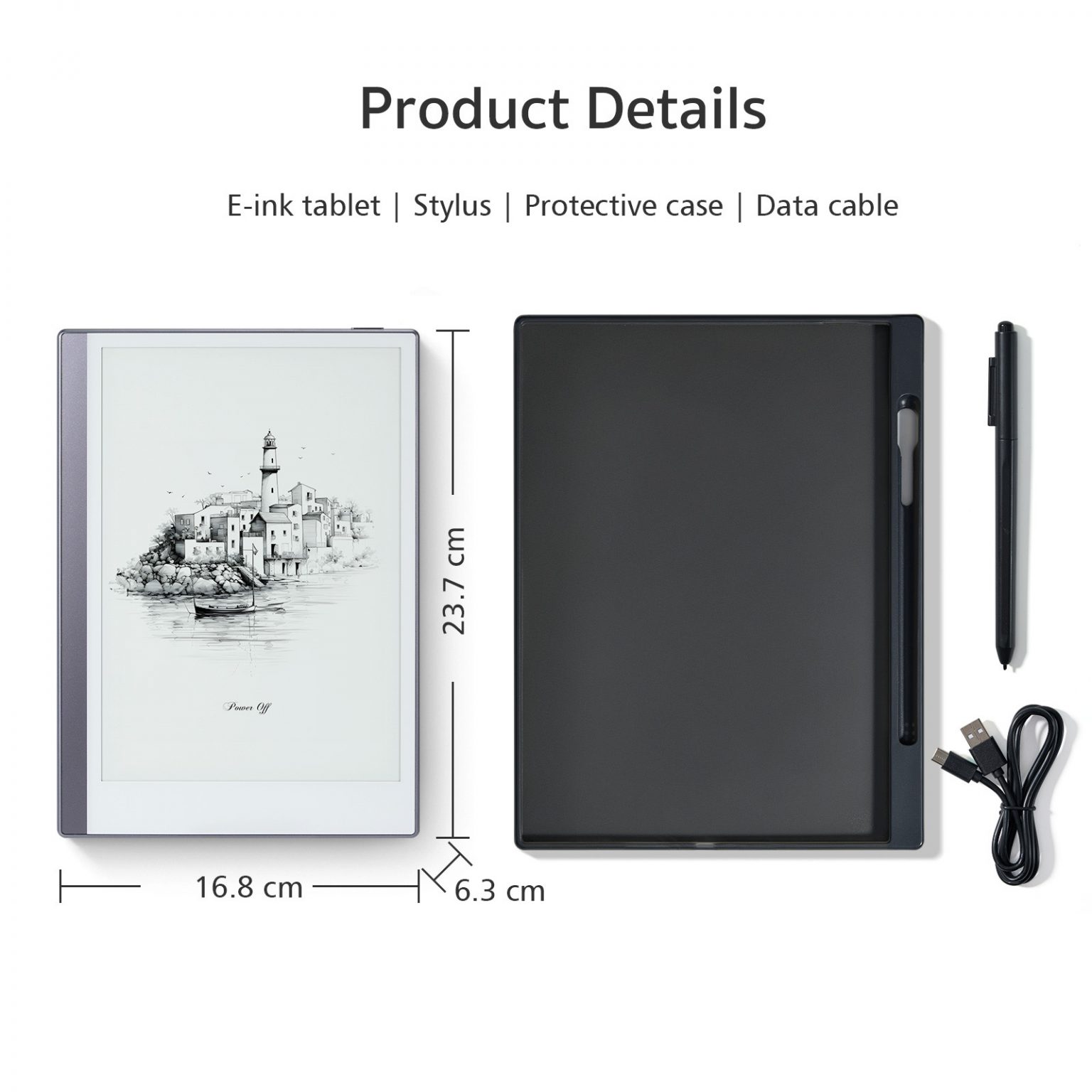 Android E-Ink Notepad 9.7" for Note Taking (KloudNote Mini) - Geniatech ...